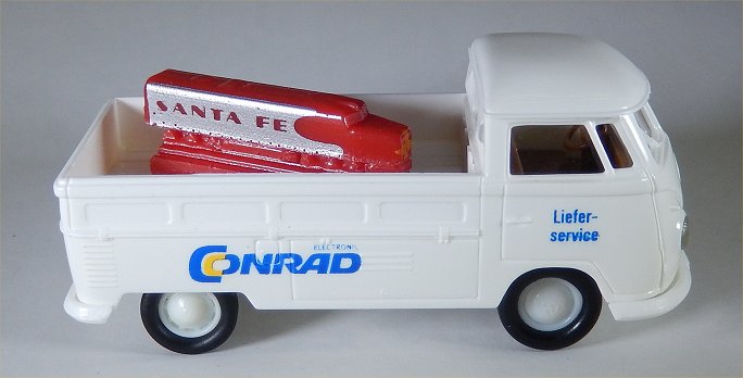 Brekina VW T1b Pick up Conrad Santa Fe sign – German Aircooled