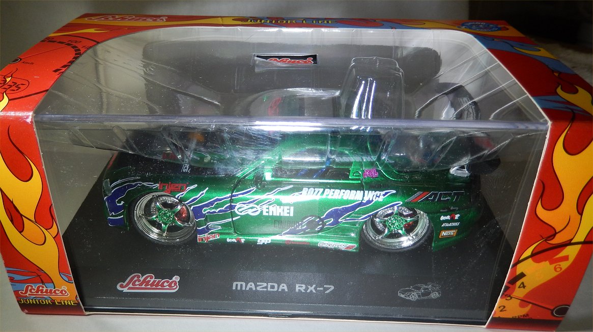 Schuco Junior Line Tuner car Mazda RX-7 "brembo" – German Aircooled