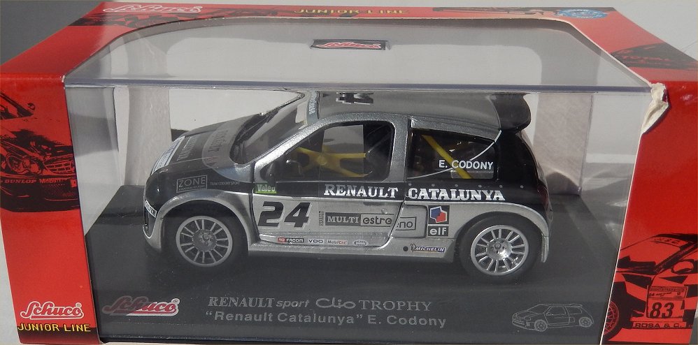 Schuco Junior Line Rallye Car Renault sport Clio Trophy – German Aircooled