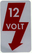 12 Volt Sticker – German Aircooled
